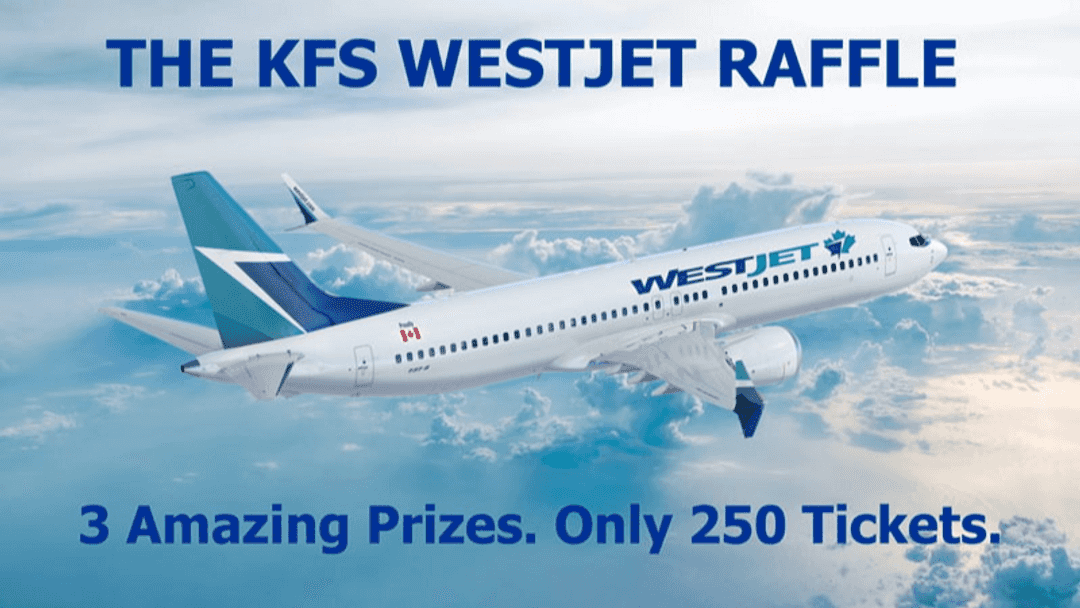 KFS WestJet Raffle!!